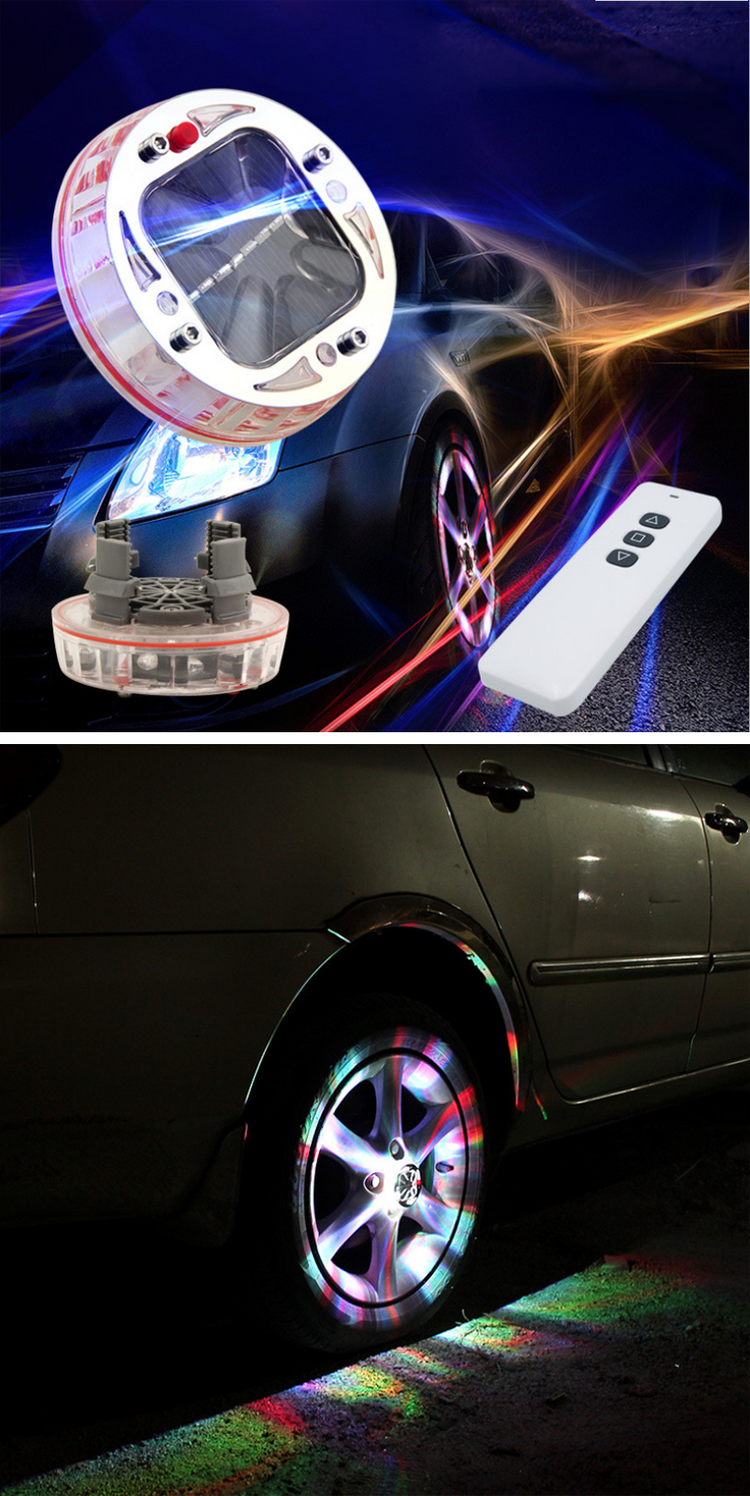 Three-in-one car atmosphere light