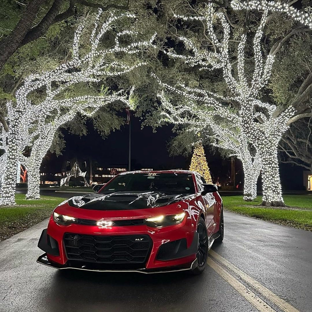 Dynamic streamer LED car logo modified crystal version