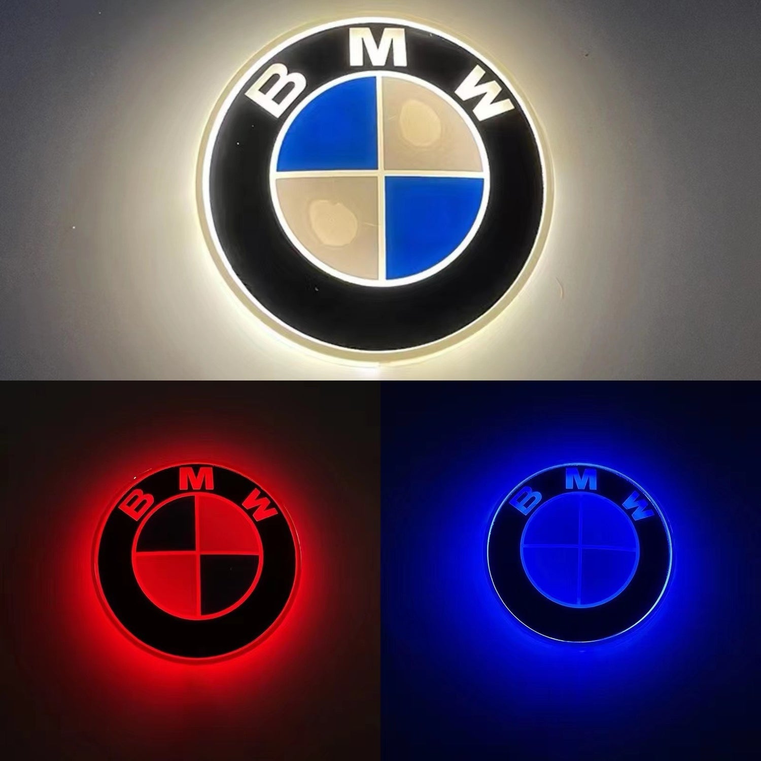 Dynamic streamer LED car logo modified crystal version